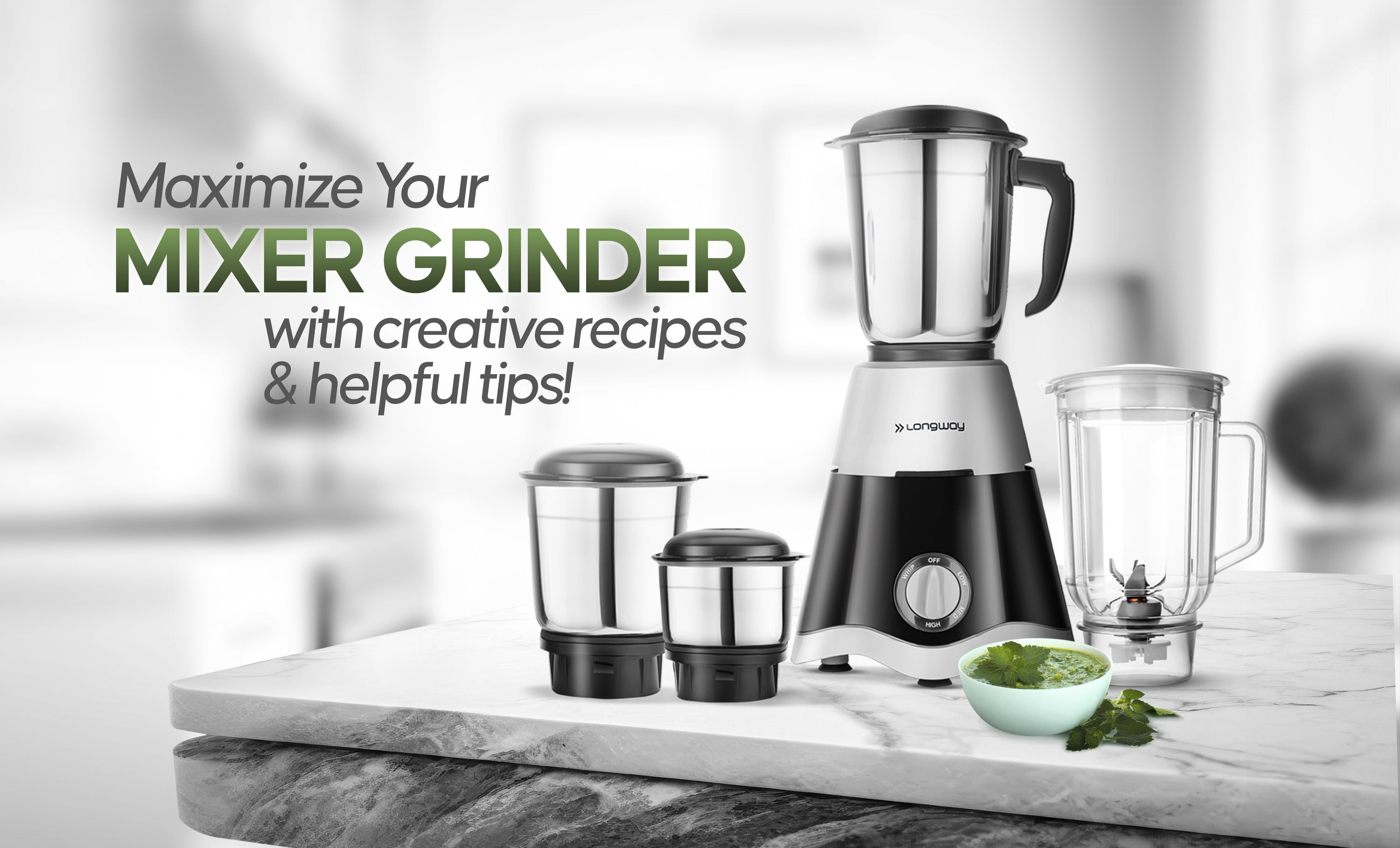 Maximize Your Mixer Grinder with creative recipes and helpful tips ...