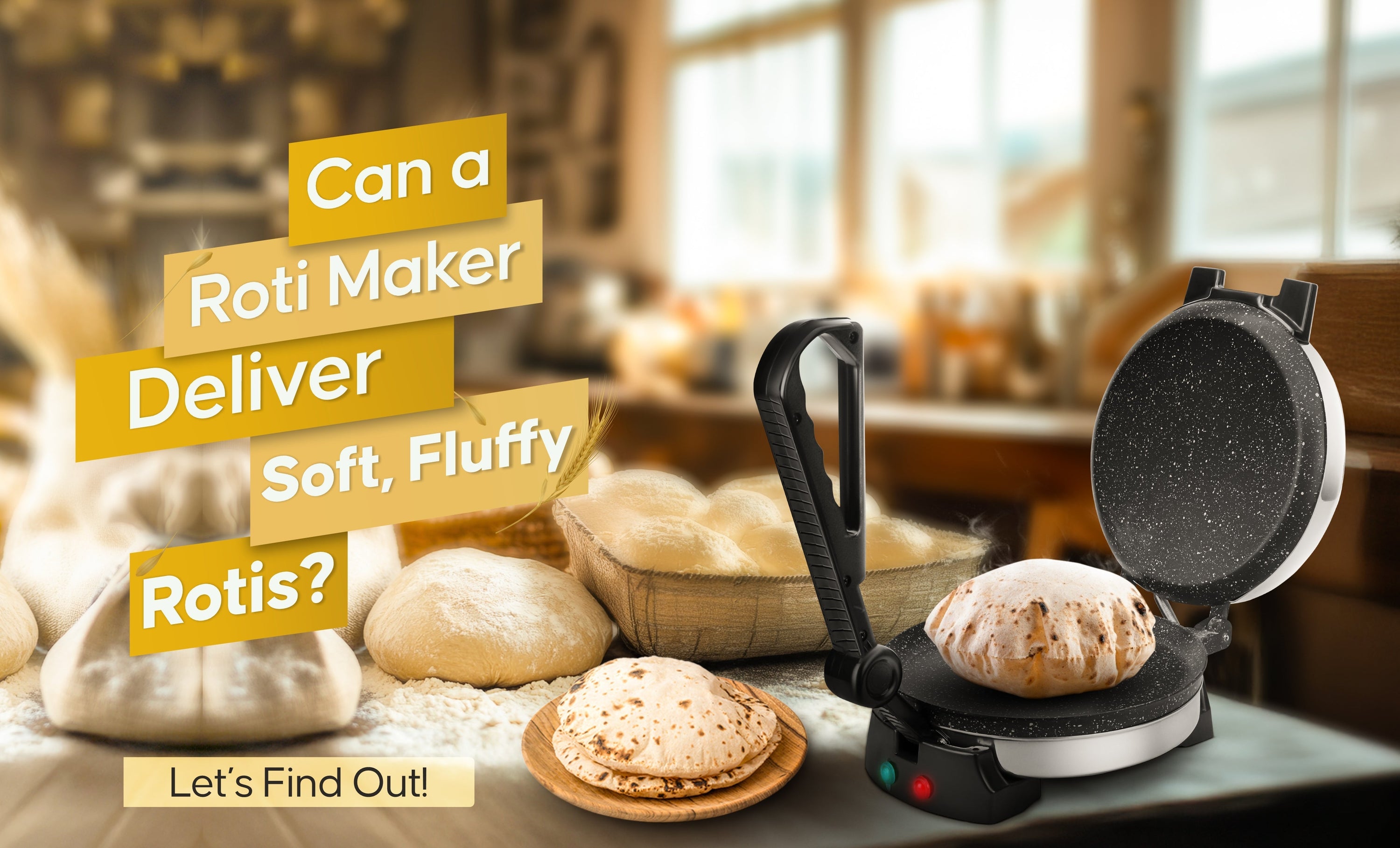 Can a Roti Maker Deliver Soft, Fluffy Rotis? Let’s Find Out! – Longway ...