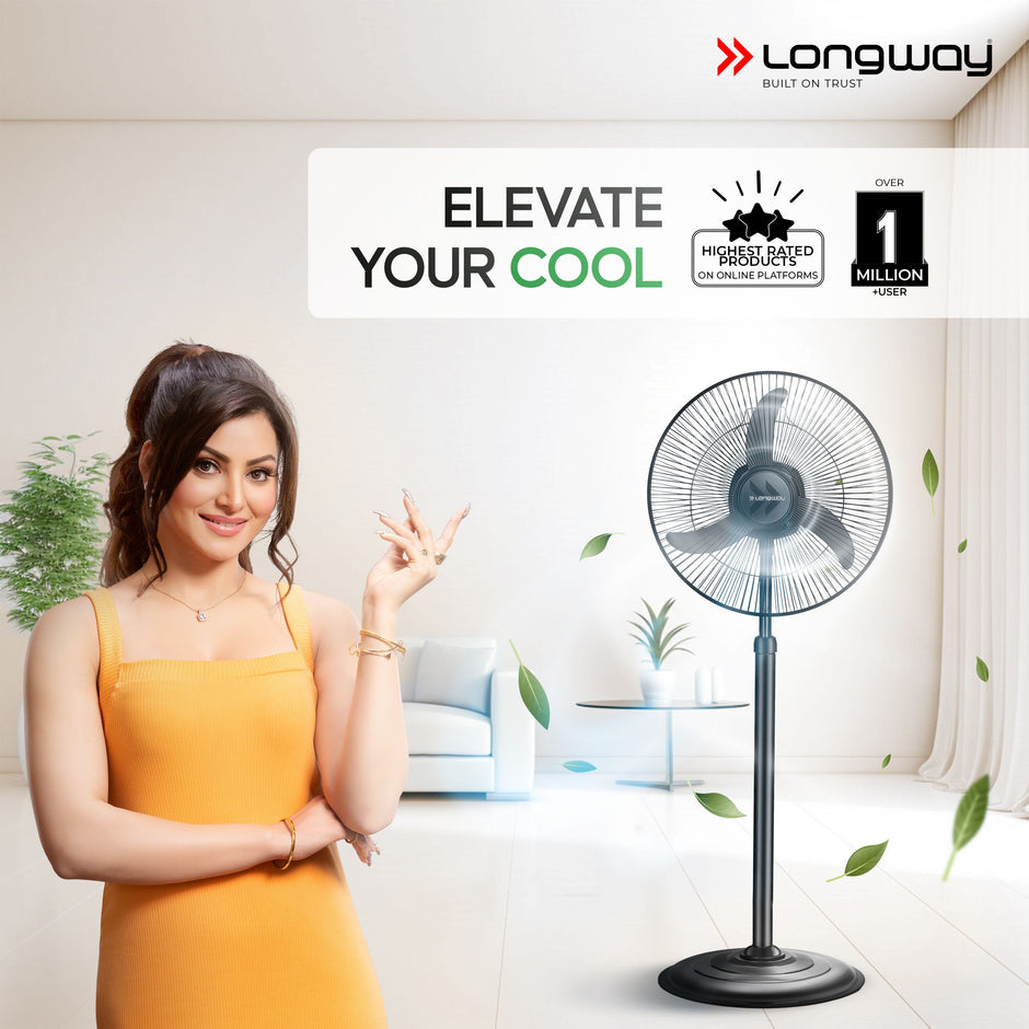 Buy Pedestal Fan Online at Best Price in India – Longway India